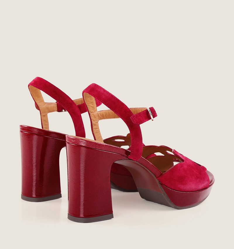 Chie Mihara KEMADA RED sandals | Spring-Summer Collection